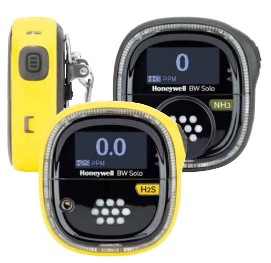 HoneyWell BW รุ่นBWS2-X-YAเครื่องวัดแก๊สออกซิเจนในบรรยากาศสีเหลือง,Yellow Solo Lite Oxygen(O₂ ...